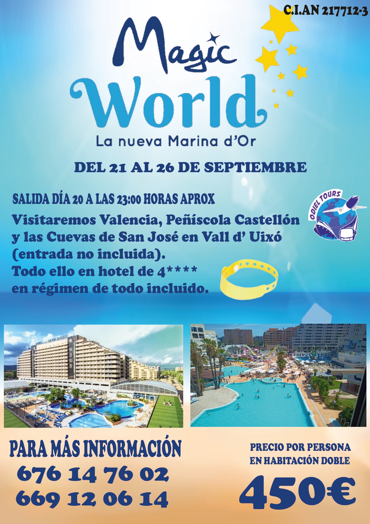 MAGIC WORLD – Odiel Tours